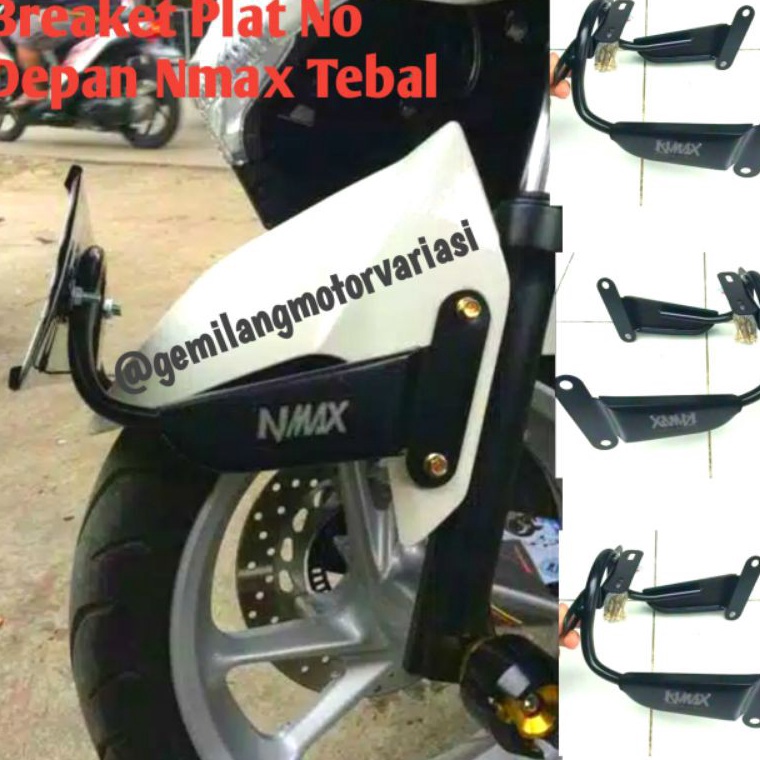 ★★ ขายส่ง Bracket Bracket Plate Holder Front Top Fender Nmax เก่า All ...