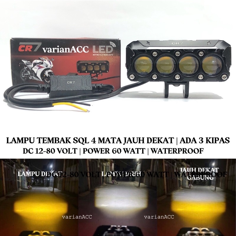 Mata PUTIH ไฟเลเซอร์ LED D2 D3 Transformer 4 ตา SQL Light 4 ตา Mini ขับรถ LED แสงเลเซอร์ Plus ...