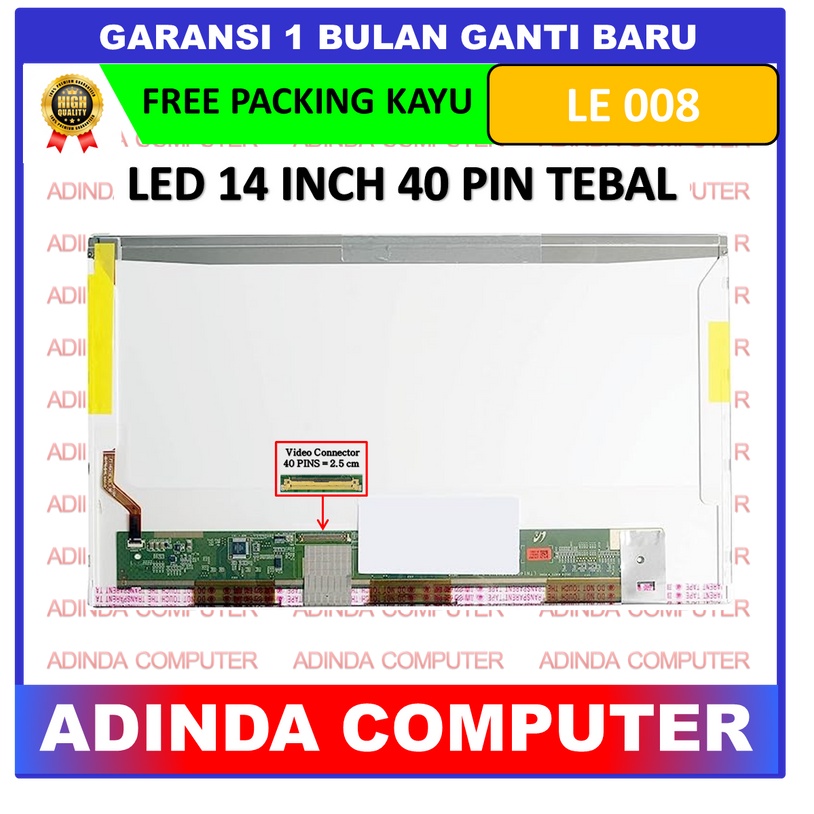Asus X452C X452CP X452E X452EA X45A X45U X45VD 14.0 นิ้ว 40 หนา LED LCD ...