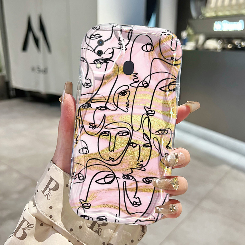 HP MERAH Samsung Galaxy A30 A20 M10s A31 A32 เคสซิลิโคนเคสป้องกันใหม่ ...