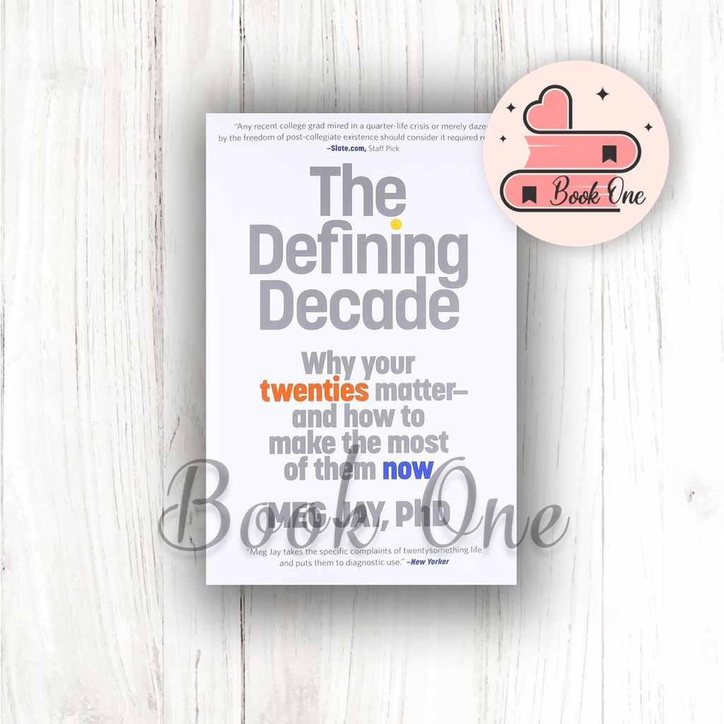หนังสือ The Defining Decade - Meg Jay (ภาษาอังกฤษ) | Shopee Thailand