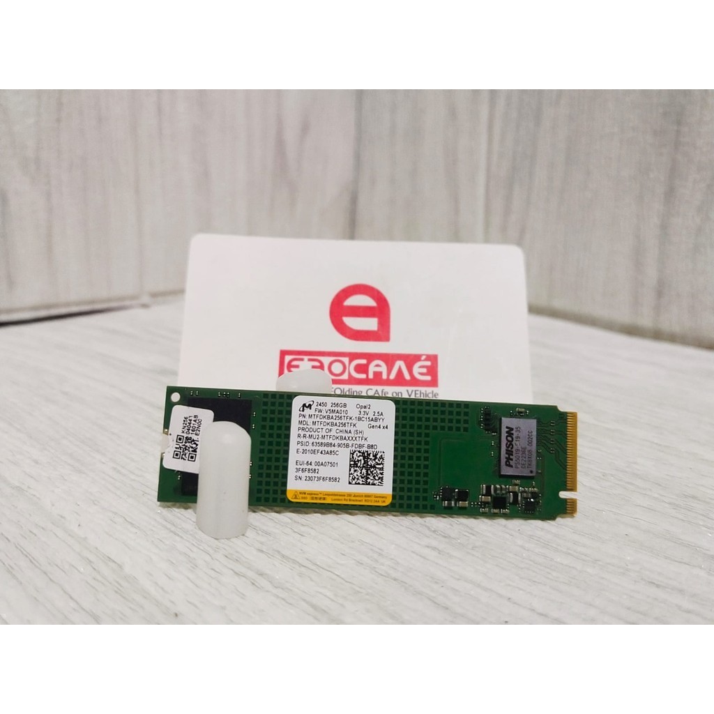Ssd M.2 NVMe Micron 2450 256GB PCIe Gen4 4.0 x4 | Shopee Thailand
