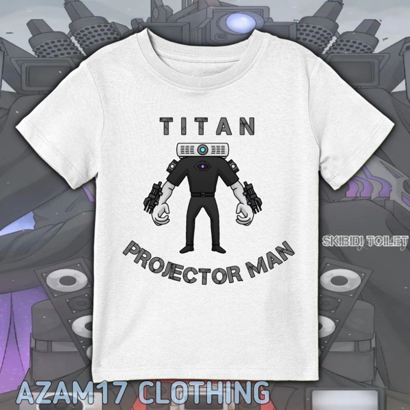 Titan Projector Man อัพเกรด Skibidi Toilet Children & 39;s เสื้อผ้า ...