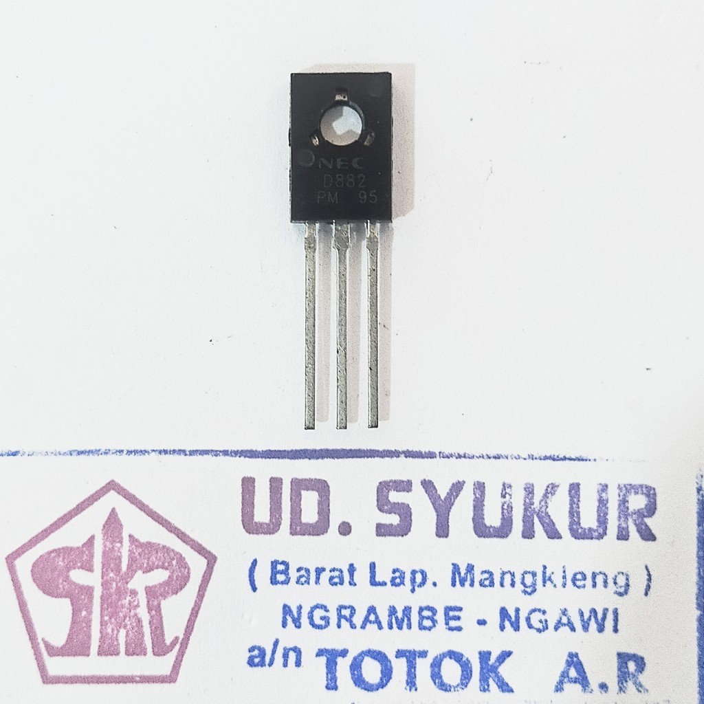 ทรานซิสเตอร์ D882 D882 ORI NEC | Shopee Thailand