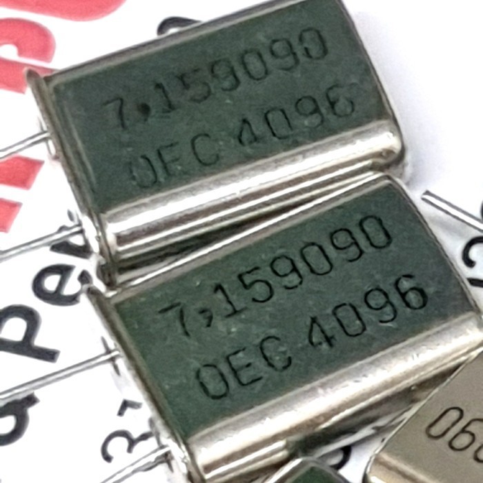Sm27 CRYSTAL CRYSTAL XTAL 7.159090 Mhz Mhz Mhz Mhz Mhz Mhz Mhz Mhz Mhz ...