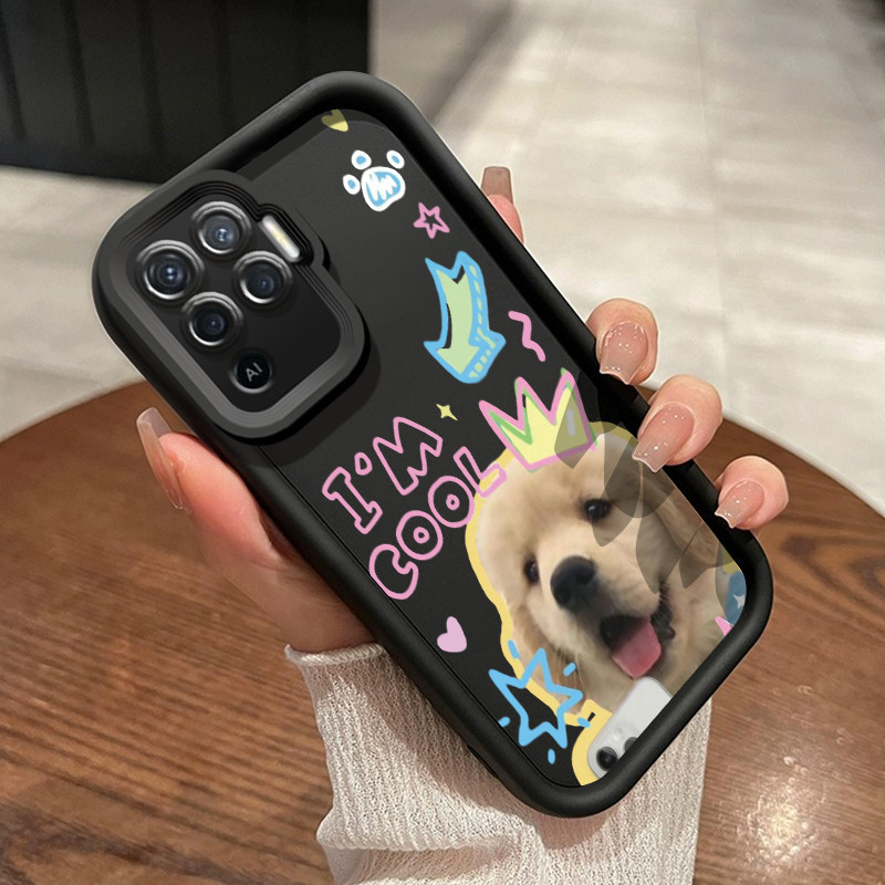 เคส hp OPPO A94 F19 Pro Reno 5F Reno 5 Lite เคส hp ลายแมวน่ารัก เคส ...