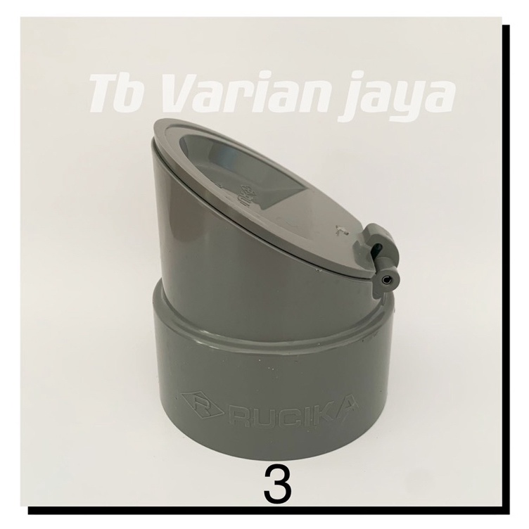 - El Backflow Valve PVC Rucika 3" นิ้ว Cap Hubcap ท่อควบคุม f ผลิตภัณฑ์ ...