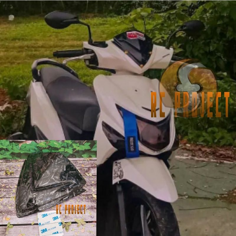 Visor BEAT POP ESP CARBON FORGET WINDSHIELD BEAT POP ESP CARBON FORGET ...