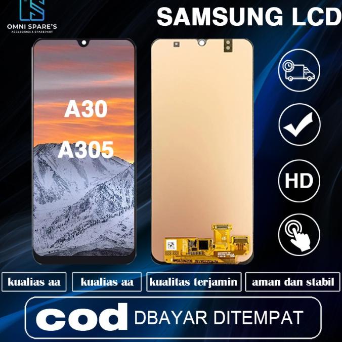 ของแท้ หน้าจอสัมผัส Lcd แบบเต็มจอ สําหรับ Samsung Galaxy A30 A305 A50 A50S A507 | Shopee Thailand