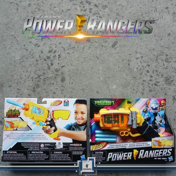 Nerf Power Rangers Beast Morphers Striker Morpher Blaster | Shopee Thailand