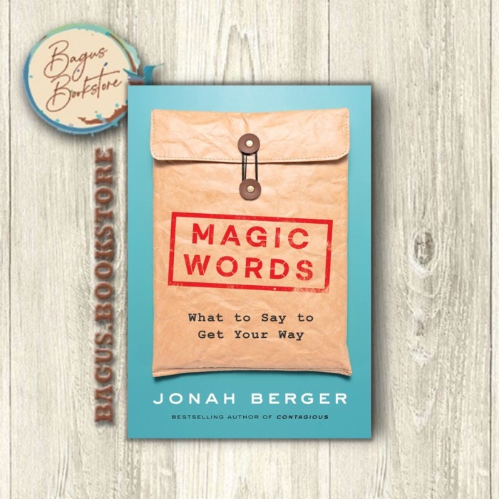 Magic Words - Jonah Berger (ภาษาอังกฤษ) - bagus.bookstore-isf | Shopee Thailand