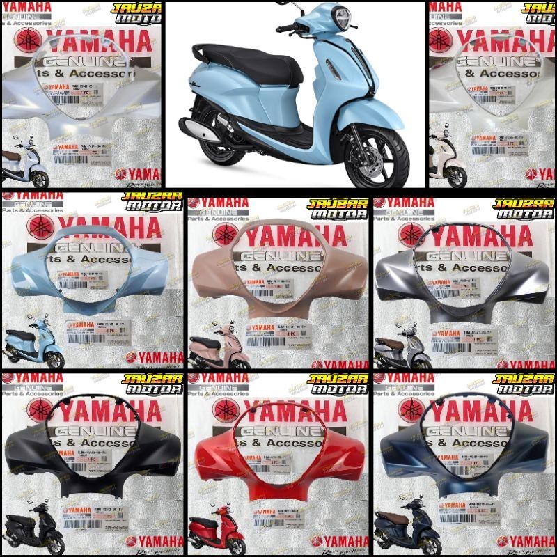ฝาครอบไฟหน้าเปลือก GRAND FILANO HYBRID ORIGINAL YAMAHA BJM-F6143-00 ...