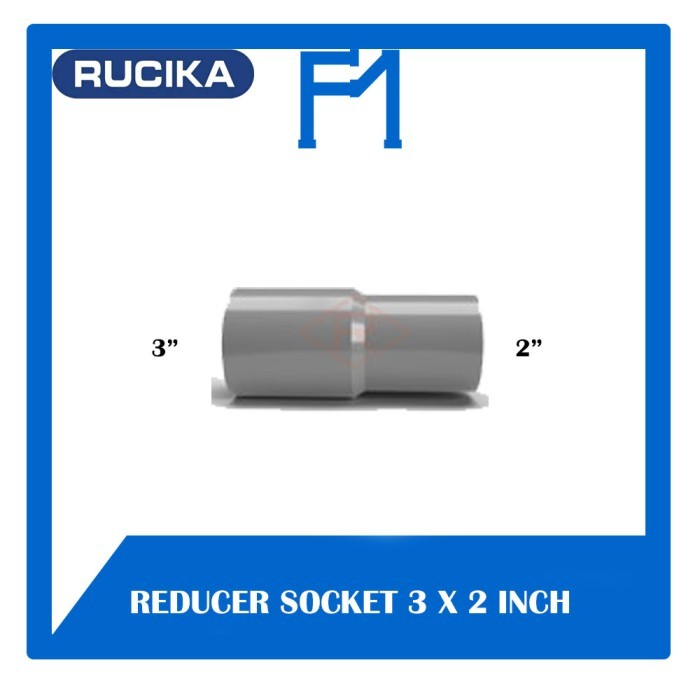 RUCIKA REDUCER SOCKET AW 3 X 2 นิ้ว PVC WATER PIPE FITTING CONNECTION ...