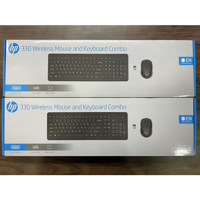 Hp 330 Wireless Mouse And Keyboard Combo 2 4 Ghz การรับประกันอย ่ างเป ็ นทางการของแท ้ Shopee