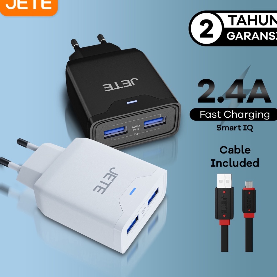 Ndz JETE C82 Home Charger Hp Fast Charger Home Fast Charger พร ้ อมสาย Micro Tiny - รับประกัน 2 ...