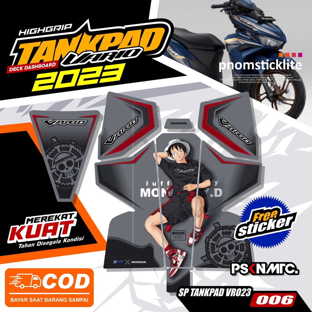 Tankpad Striping Vario 2022 - 2023 Vario Sticker Dashboard protector Vario Deckpad Vario 125 ...