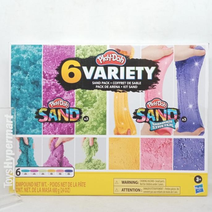 ของแท้ PlayDoh Sand Pack 6 รูปแบบ Hasbro | Shopee Thailand