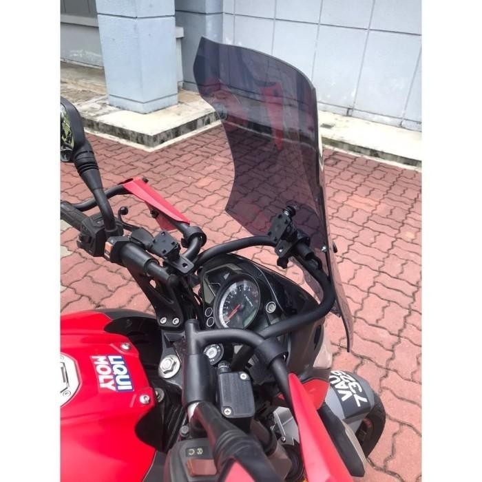 กระบังหน้า BRACKET WINDSHIELD BRACKET VISOR PULSAR NS200 PULSAR NS ...