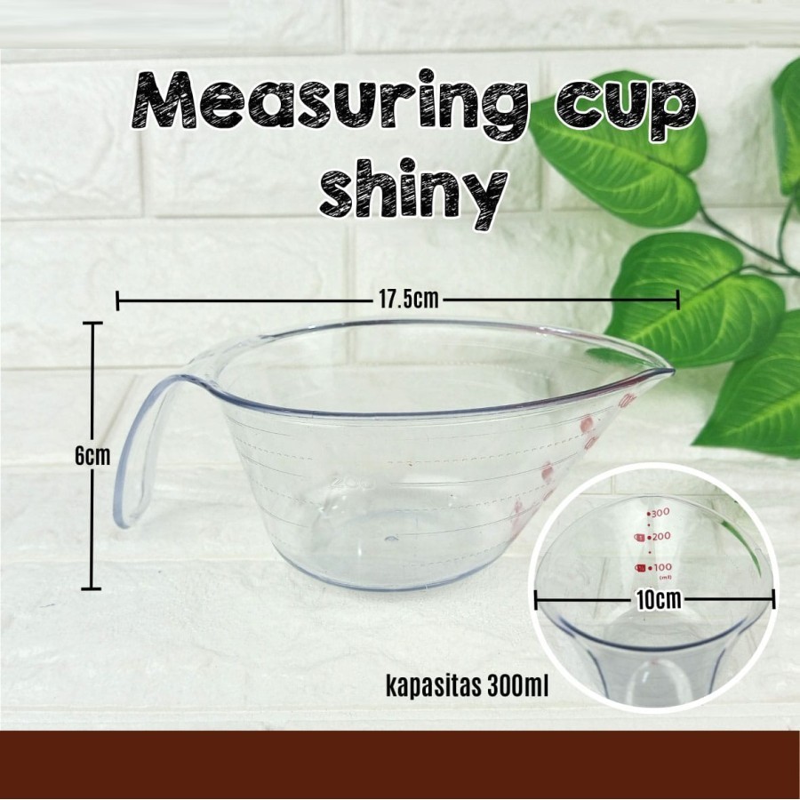 Shiny ACRYLIC MEASURING GLASSES / MEASURING แก้ว 300 ML | Shopee Thailand