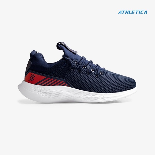 Athletica - ATH-4 สีกรมท่า แดง ขาว | รองเท้ากีฬาผู้ชายผู้หญิง | Shopee ...