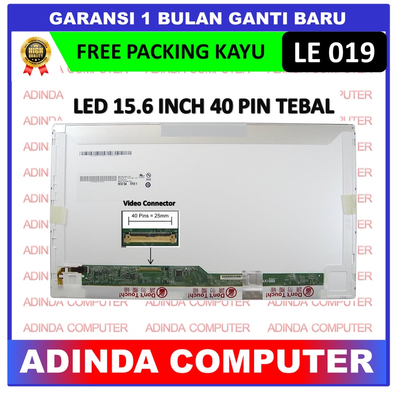 LCD LED Dell Precision M4500 M4600 M4700 M4800 15.6 15 นิ้ว 40 Pin ...