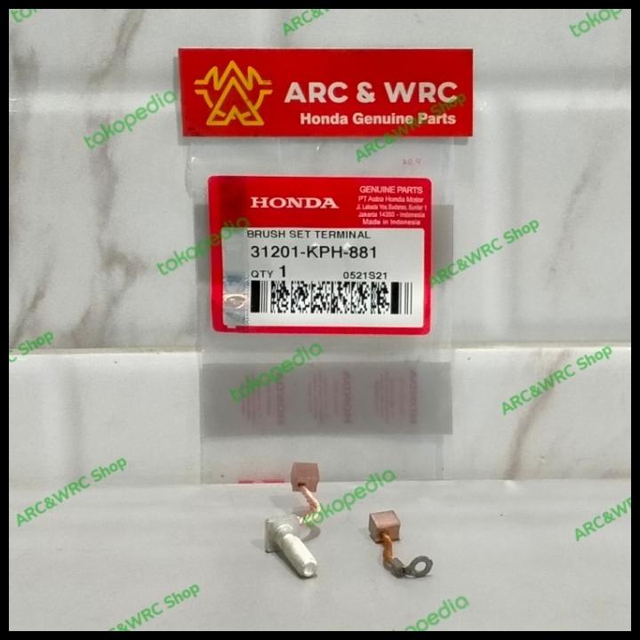 ใหม่ STATER BRUSH TERMINAL SET SUPRA X 125 FI/KARISMA // 31201KPH881 ...