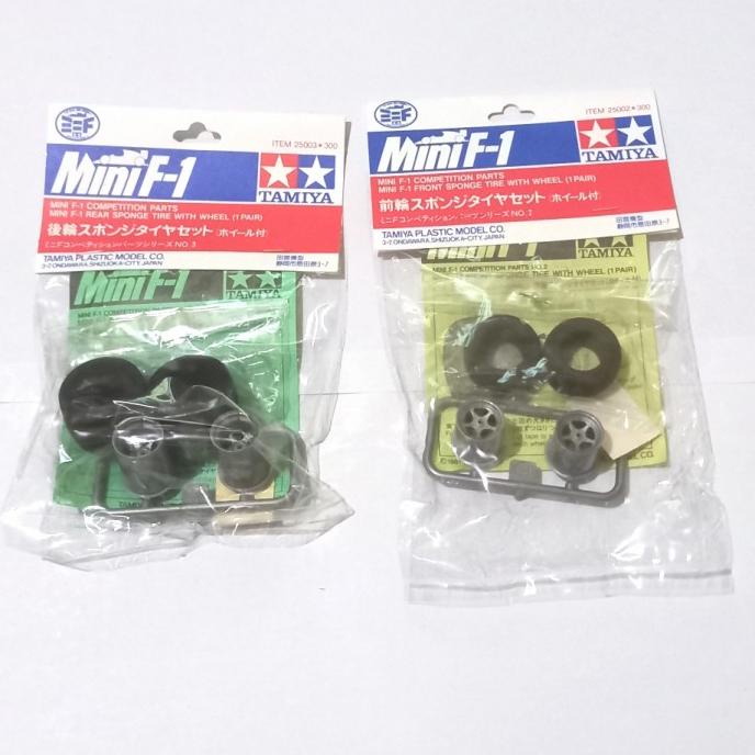 ยางฟองน้ํา Tamiya Mini F1 พร้อมล้อหลัง+ด้านหน้า | Shopee Thailand