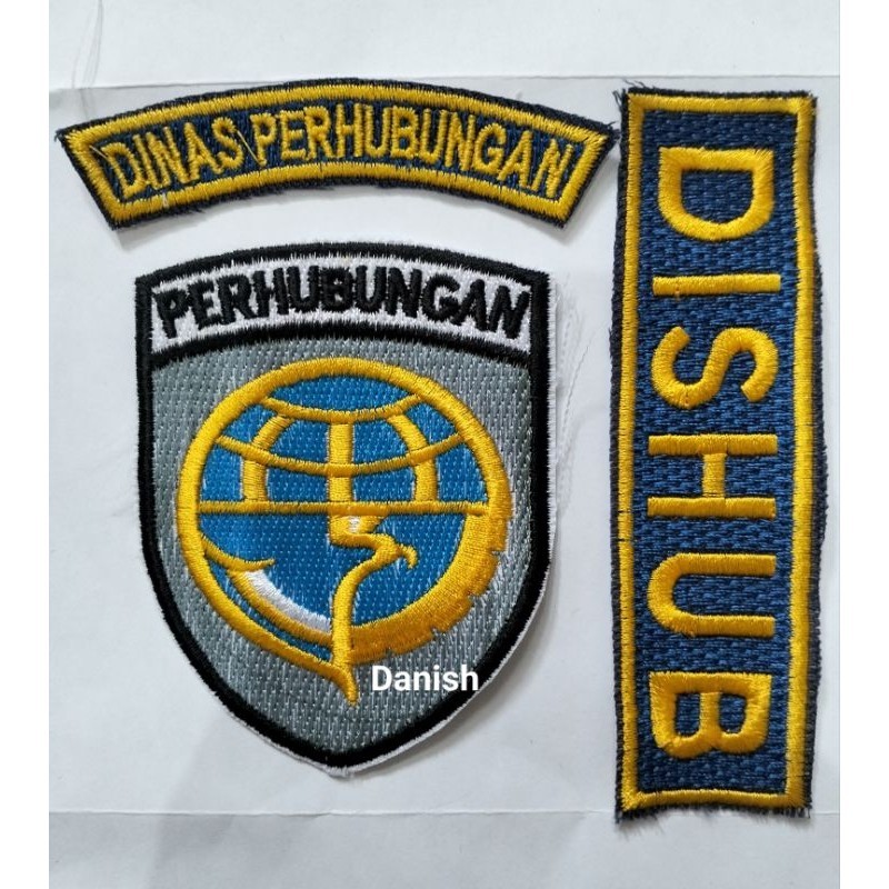 BET EMBROIDERED LOGO SYMBOL OF DISHUB OF TRANSPORTATION SERVICE ...