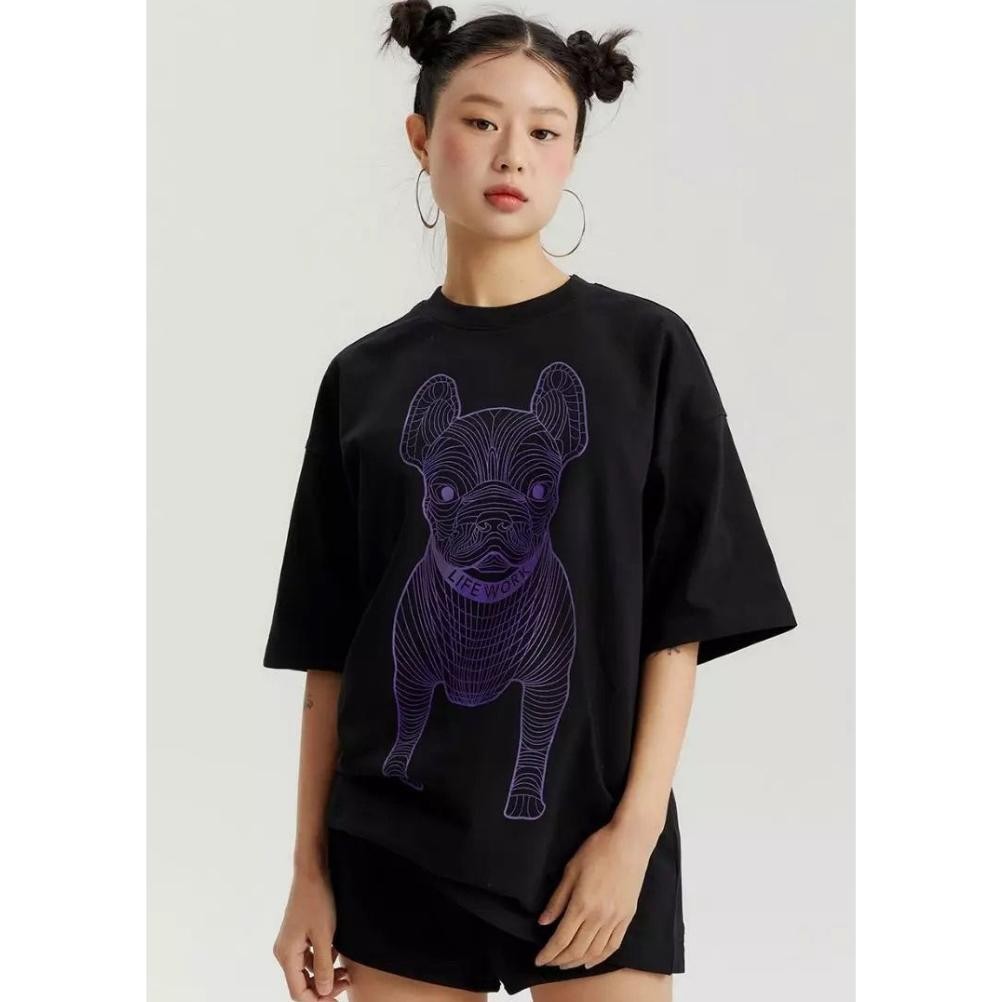 Lw RADOG เสื ้ อยืดแขนสั ้ นขนาดใหญ ่ | Shopee Thailand