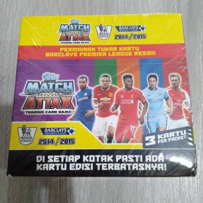 Match Attax Epl 14-15 กล่องปิดผนึก | Shopee Thailand