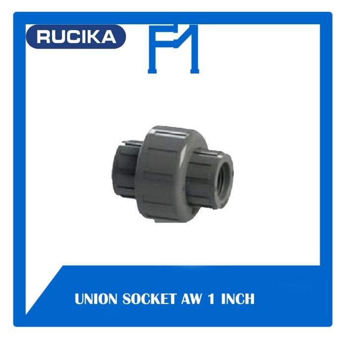 RUCIKA UNION SOCKET AW 1 นิ้ว PVC WATER PIPE FITTING CONNECTION ...