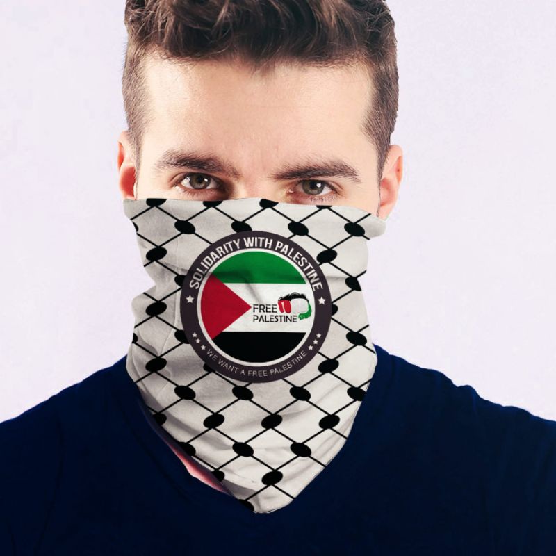 Buff Mask Cool Multifunction Palestian Motif| แอ็คชั่น Palestine "Free ...