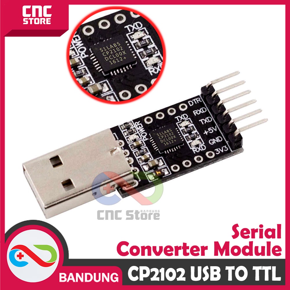 Cp2102 USB TO TTL SERIAL CONVERTER โมดูล ARDUINO ESP8266 RASPBERRY เปลี ...