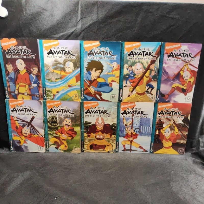 Avatar Books / Comics The Legend Of Aang, Vol 1,2,3,4,6,9,10,11,12 ...
