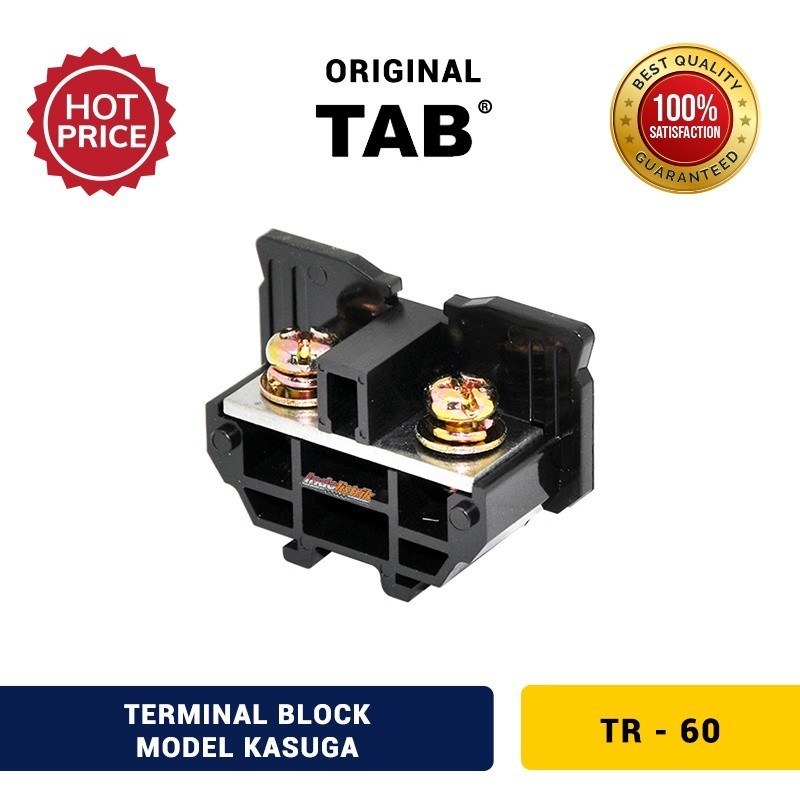 Hitam Terminal Block / TR 60 TAB Cable Block (รุ่น Casuga) - สีดํา ...