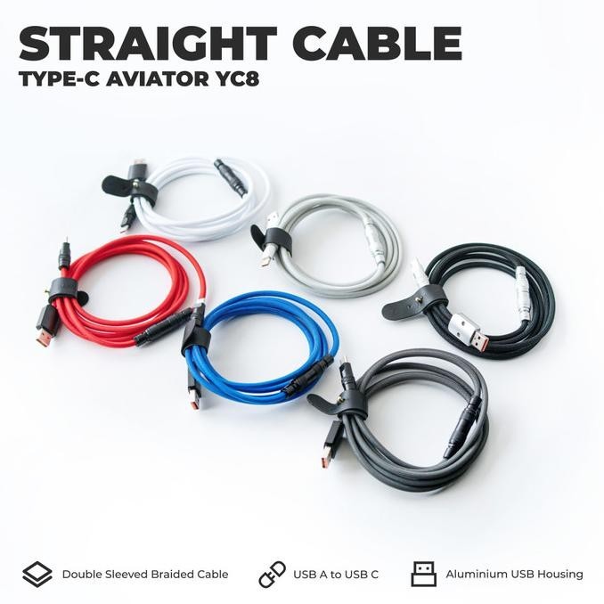 สายเคเบิลตรง Type C + Yc8 Aviator Keyboard Cable | Shopee Thailand
