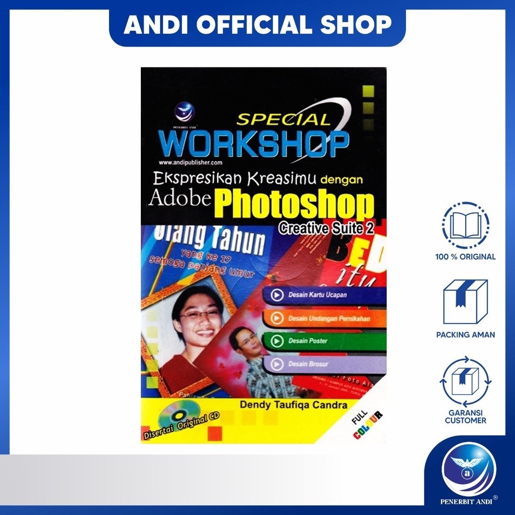 Andi สํานักพิมพ์ - Expression Your Creation พร้อม Adobe Photoshop ...