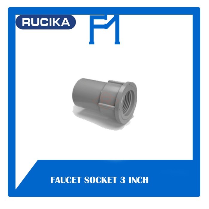 RUCIKA FUCET SOCKET AW 3 นิ้ว PVC WATER PIPE FITTING CONNECTION SOCK 3 ...