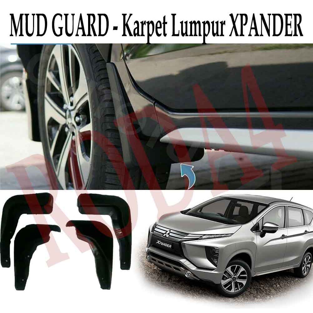 กันโคลน Xpander - Kapet Mud Xpander - Xpander Wheel Spier Amanah ...