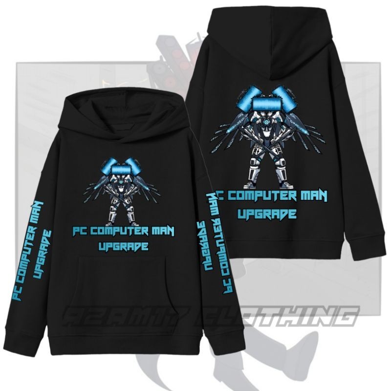ใหม่ TITAN PC คอมพิวเตอร์ MAN JACKET HOODIE UPGRADE SKIBIDI TOILET BOSS ...