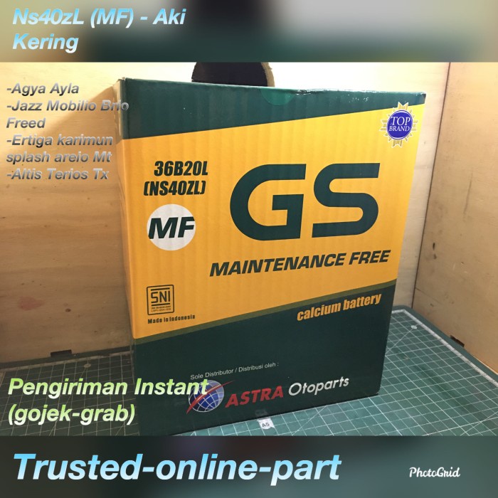 แบตเตอรี่ Ns40zl Gs MF ของแท้ 100% ซื้อดีที่สุด | Shopee Thailand