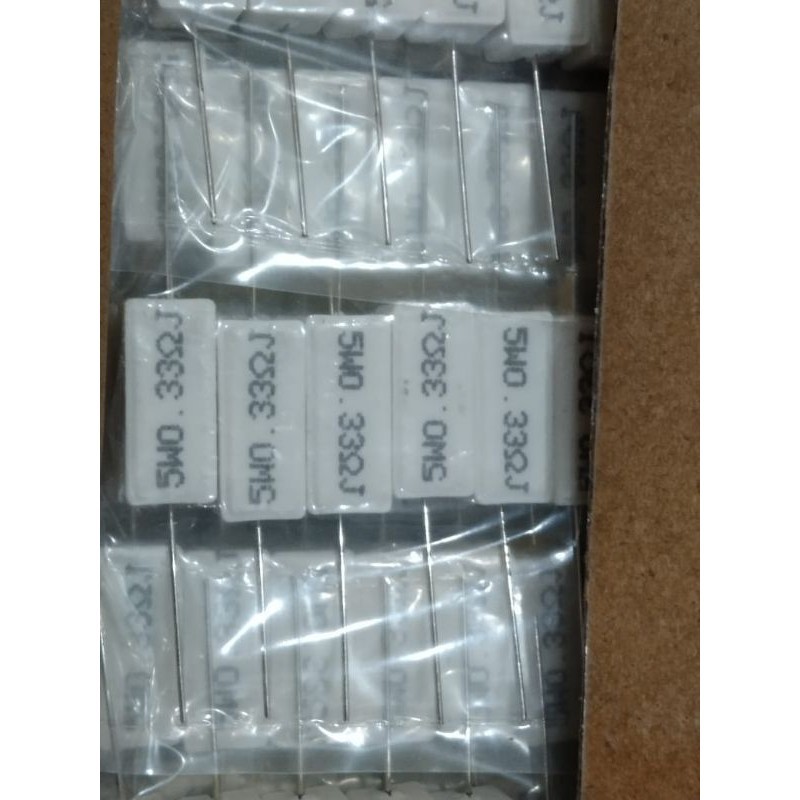 ตัวต้านทาน 5w 0.33 โอห์ม ผลิตภัณฑ์สีเขียวไต้หวันฟุตทองแดง 5w 0.33r | Shopee Thailand