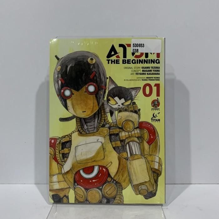 Atom THE BEGINNING VOL 1 TP OSAMU TEZUKA TITAN COMIC ENGLISH MANGA ...
