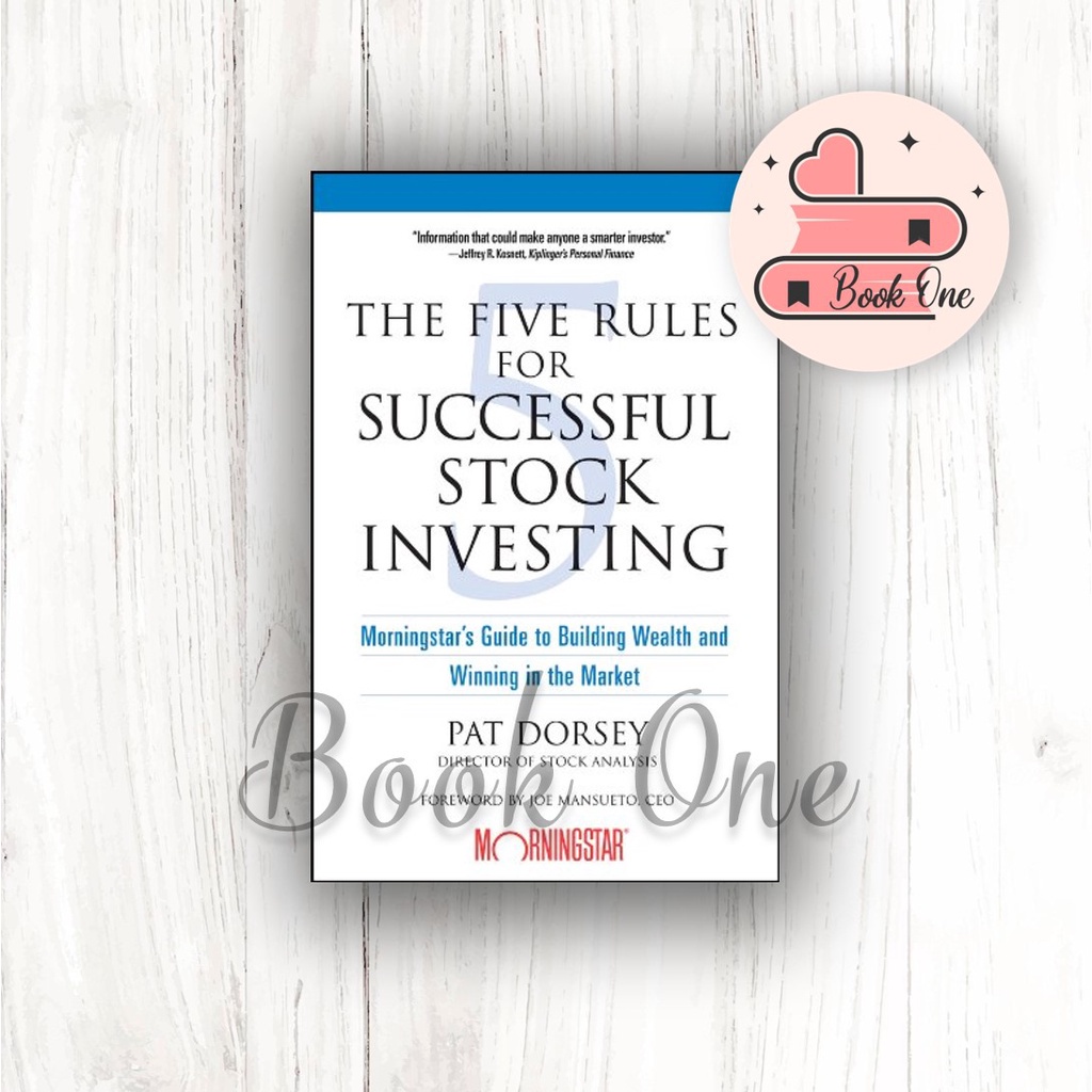 หนังสือ The Five Rules for Successful Stock Inveting - Pat Dorsey (ภาษา ...