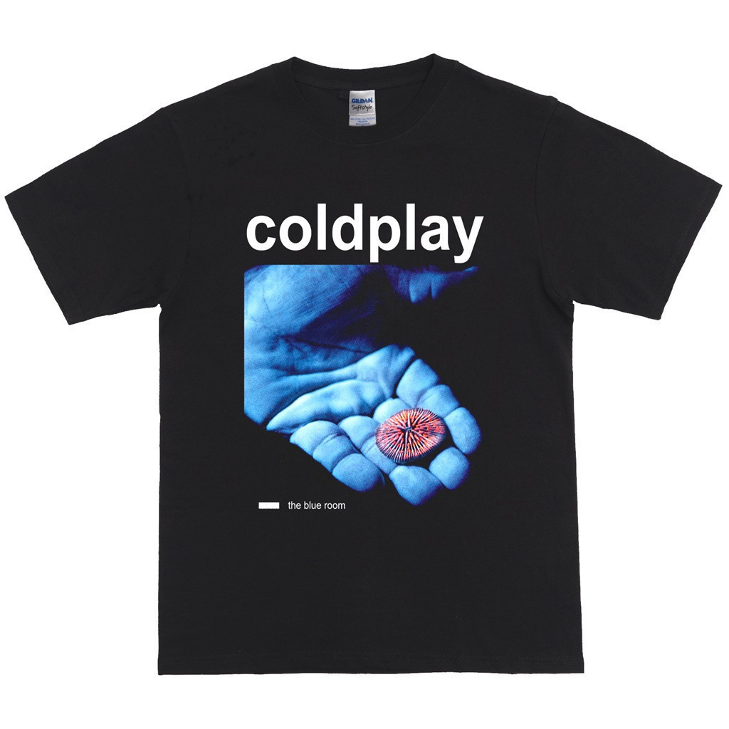 เสื ้ อยืดผู ้ ชาย Coldplay Blue Room สินค ้ า | Shopee Thailand