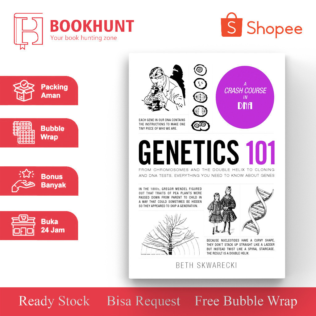 Genetics 101 by Beth Skwarecki (อังกฤษ) | Shopee Thailand