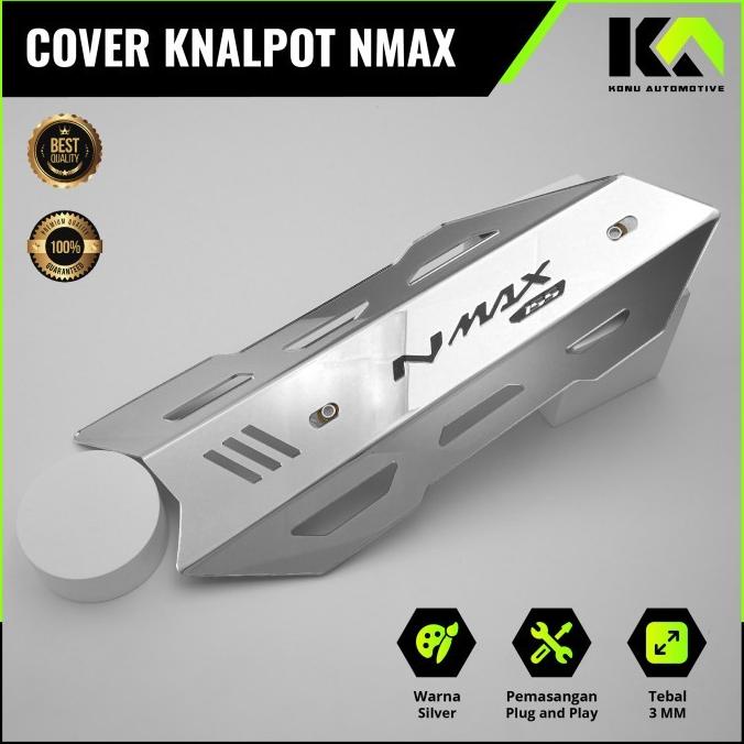 Nmax CARBON EXHAUST COVER 2016-2022 YAMAHA NMAX CARBON EXHAUST COVER ...