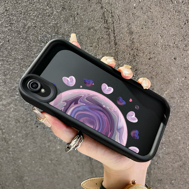ปลอก hp VIVO Y91C Y90 Y1s Case hp Star Love Casing Pattern Anti drop ...