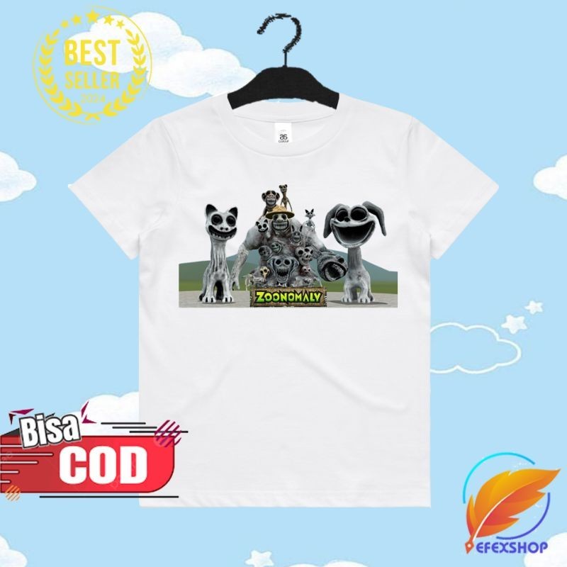 เสื้อยืด ZOONOMALY CHILDRENS GAME ZOONOMALONE MONSTER CHILDRENS T ...
