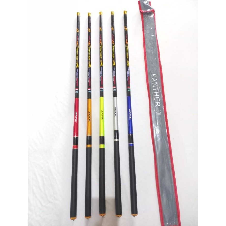 Utc Panther Carbon Pole 360-630cm Premium Tegek Rod | Shopee Thailand